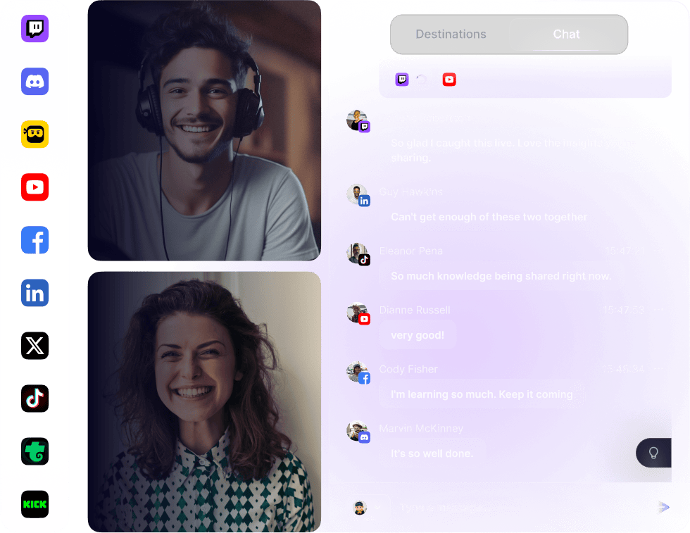Multistream Live Video | Weistream